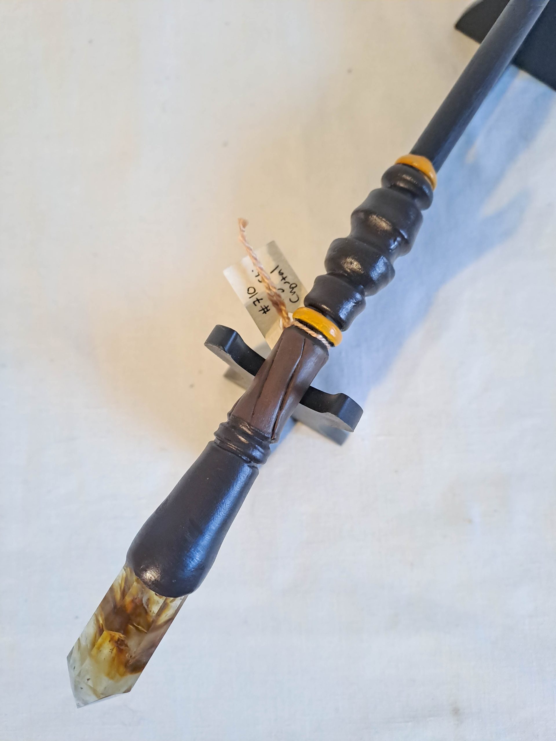 Tiger Skin Crystal Wand #710 – Studio Gagashi