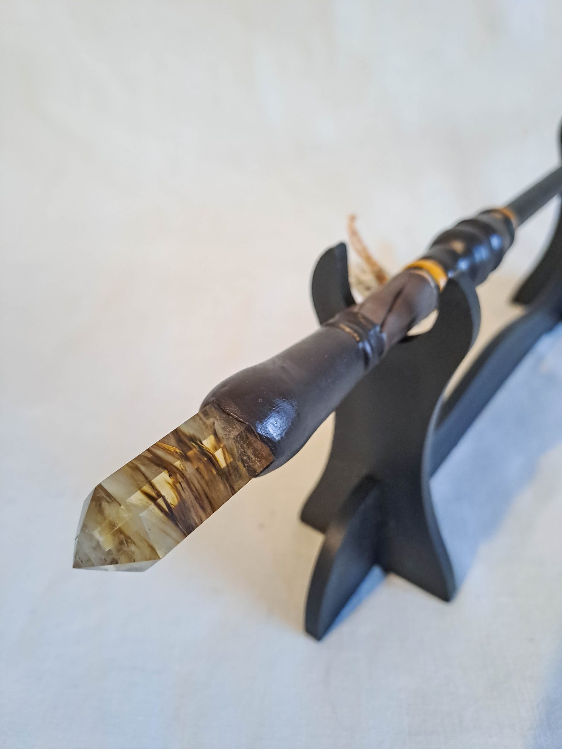 Tiger Skin Crystal Wand #710 – Studio Gagashi